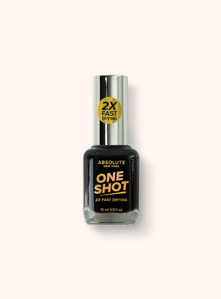 One Shot Nail Polish: Absolute Black | Absolute New York
